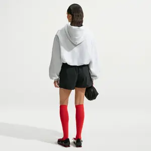 Nike Studio Fleece Medium Weight Oversized Cropped Hoodie