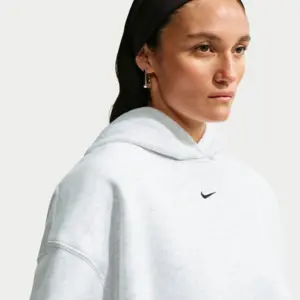 Nike Studio Fleece Oversized Cropped Hoodie
