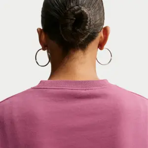Nike Studio Fleece Oversized Cropped Crew