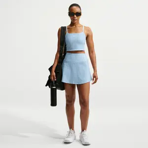 Nike One Light-support Padded Longline Sports Bra