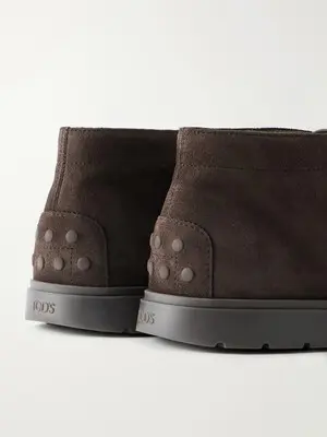 TOD'S Suede Lace-up Boots