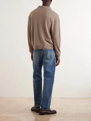 Saint Laurent Wool Polo Sweater