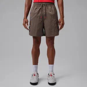 JORDAN Brooklyn Woven Cargo Shorts - Brown