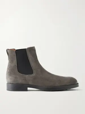 TOD'S Suede Chelsea Boots