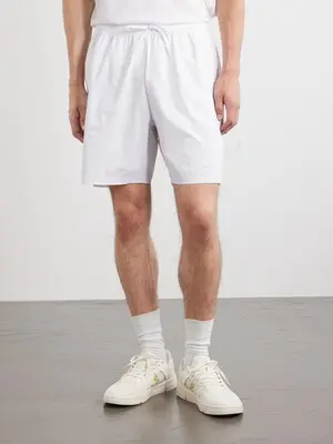 On Court Straight-leg Tennis Shorts - White