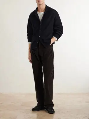 MAISON MARGIELA Straight-leg Cotton-corduroy Trousers