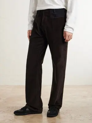 MAISON MARGIELA Straight-leg Cotton-corduroy Trousers