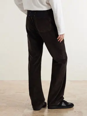 MAISON MARGIELA Straight-leg Cotton-corduroy Trousers
