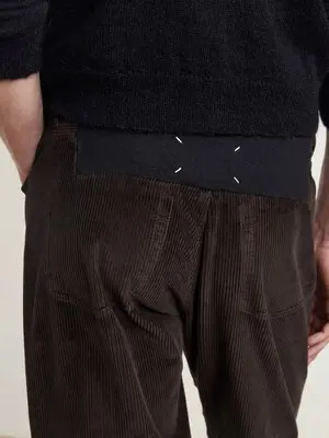 MAISON MARGIELA Straight-leg Cotton-corduroy Trousers