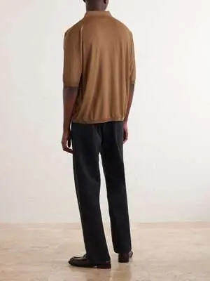 Saint Laurent Wool Polo Shirt