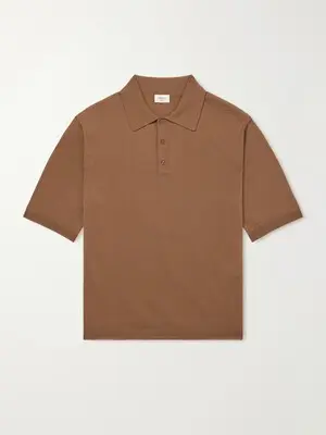 Saint Laurent Wool Polo Shirt