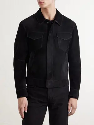 TOM FORD Slim-fit Suede Jacket