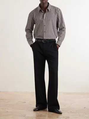 Saint Laurent Striped Cotton Shirt