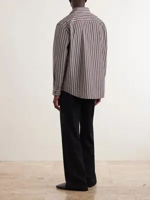 Saint Laurent Striped Cotton Shirt