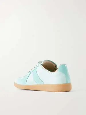 MAISON MARGIELA Replica Leather And Suede Sneakers