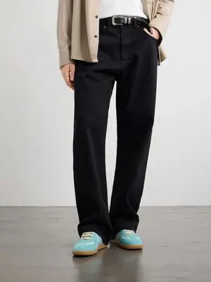 MAISON MARGIELA Replica Leather And Suede Sneakers