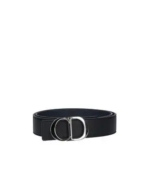 Dior Logo Plaque Buckle Belt