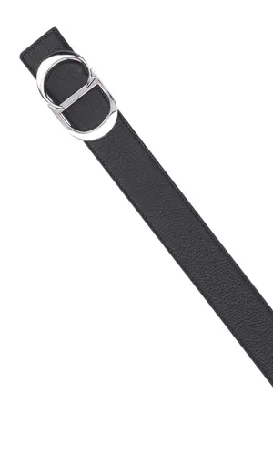 Dior Logo Plaque Buckle Belt