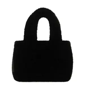 Amina Muaddi Double-handle Handbag - Black