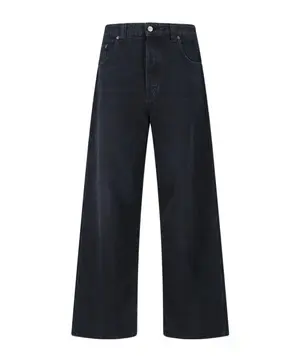 Khaite Belt Loop Jeans - Black