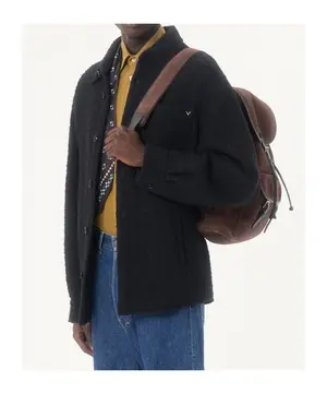 Valentino Garavani Cotton Tweed Shirt Jacket With Vgold
