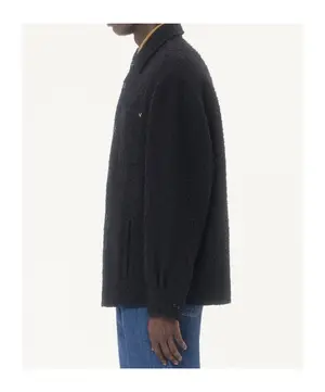 Valentino Garavani Cotton Tweed Shirt Jacket With Vgold