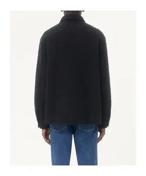 Valentino Garavani Cotton Tweed Shirt Jacket With Vgold