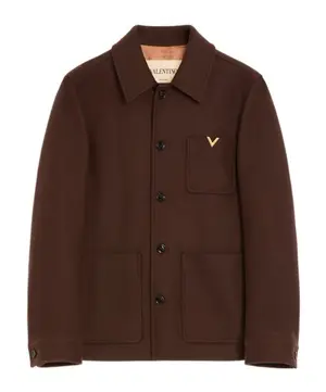 Valentino Garavani Wool Jacket With Vgold