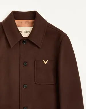 Valentino Garavani Wool Jacket With Vgold