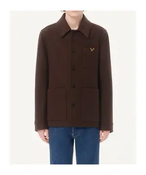 Valentino Garavani Wool Jacket With Vgold