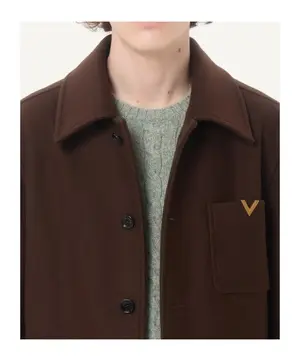 Valentino Garavani Wool Jacket With Vgold