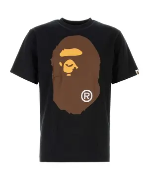 A BATHING APE Big Ape Head Print T-shirt - Black