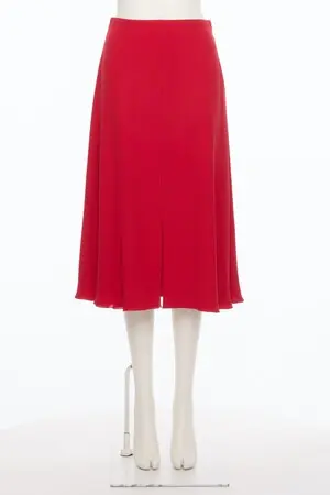 Valentino Garavani Pleated Midi Skirt