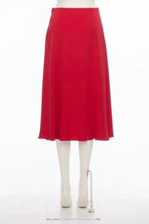 Valentino Garavani Pleated Midi Skirt