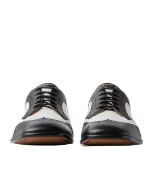 Versace Mick Leather Derby Shoes