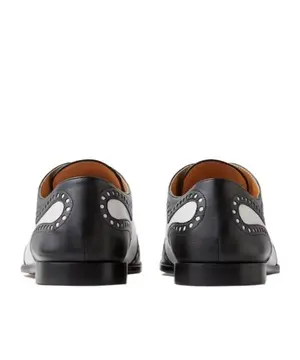 Versace Mick Leather Derby Shoes
