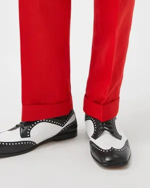 Versace Mick Leather Derby Shoes