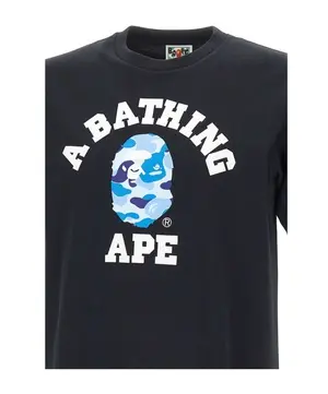 A BATHING APE Abc Camo College T-shirt
