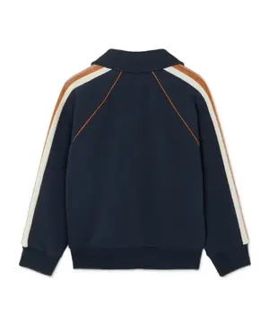 Versace Embroidered-logo Cotton-jersey Zip Sweatshirt