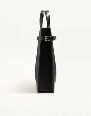 Valentino Garavani Antibes Medium Tote Bag In Grained Leather