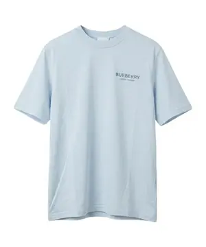Burberry Logo T-shirt - Gray