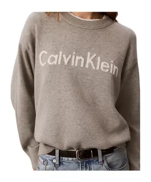 Calvin Klein Logo Graphic Relaxed Jumper