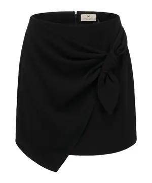Elisabetta Franchi Zippered Skirt - Black
