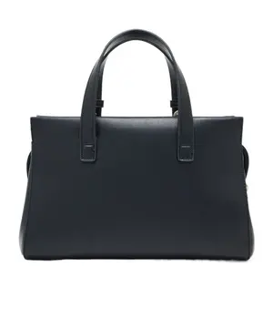 Armani Exchange Tote Shopping Bag With Coated Exterior