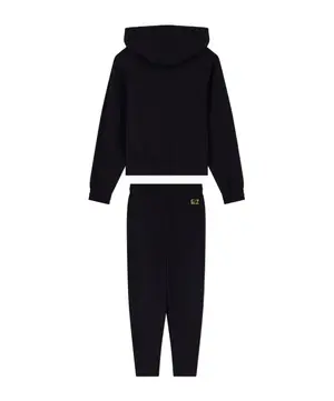 EA7 Cotton Tracksuit With Shiny Studs