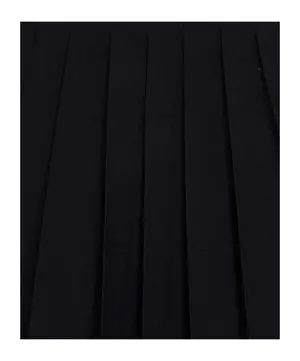 MAISON MARGIELA Pleated Skirt With Raw Edge Hem