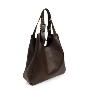 Furla Buckle-detail Leather Shoulder Bag