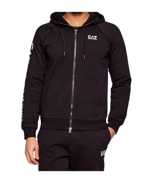 EA7 Hooded Zip-up Sweatshirt