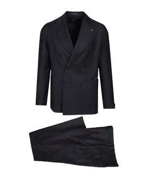 Tagliatore Atwo-piece Set: Long-sleeve Suit Jacket And Trousers