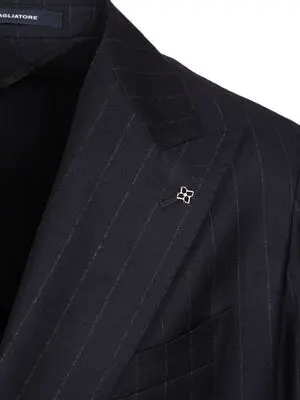 Tagliatore Atwo-piece Set: Long-sleeve Suit Jacket And Trousers